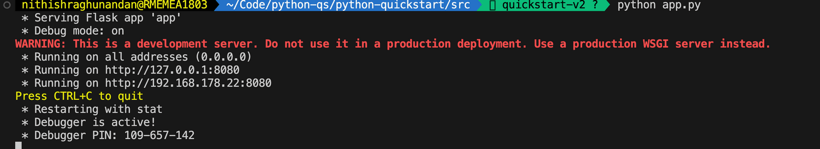 Tutorial - Quickstart in Couchbase with Python and Flask | Couchbase Developer Portal