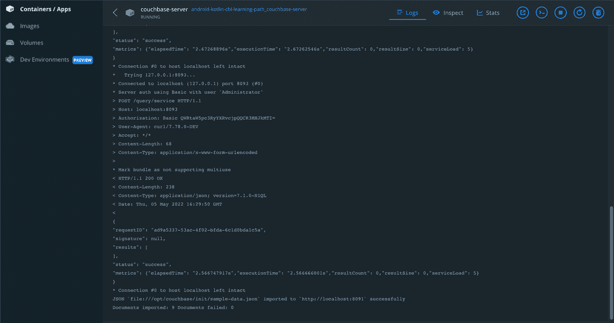 Tutorial - Set up Sync Gateway for use with Inventory Demo App | Couchbase Developer Portal