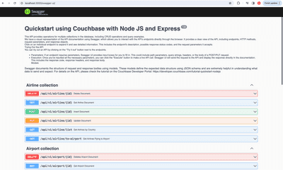 Tutorial - Using Node.js, Couchbase, and Express | Couchbase Developer Portal